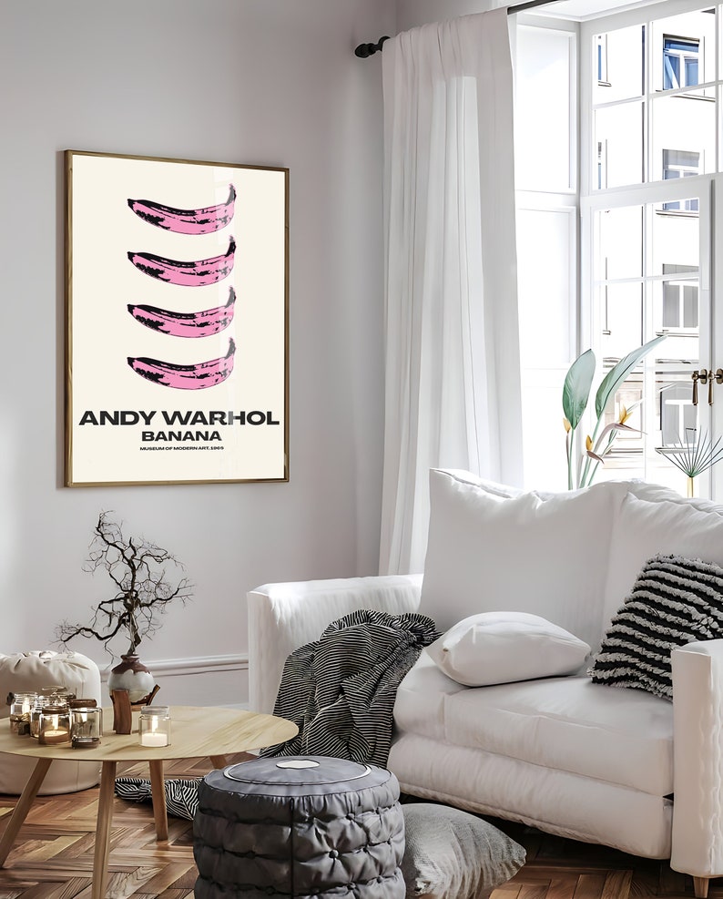 Andy Warhol, Bauhaus, Yayoi Kusama Set of 3 Prints,digital Available ...