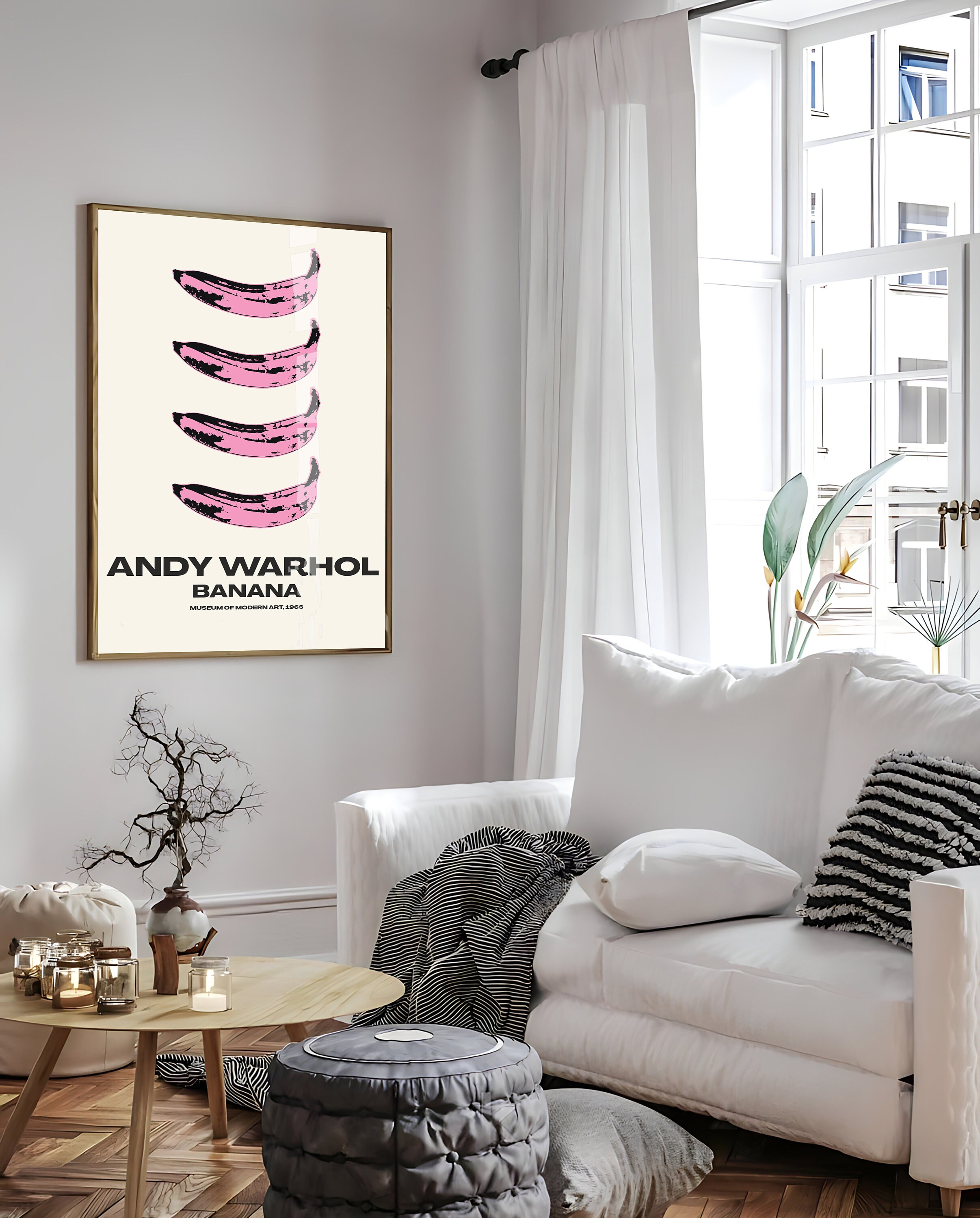 Andy Warhol, Bauhaus, Yayoi Kusama Set of 3 Prints,digital Available ...