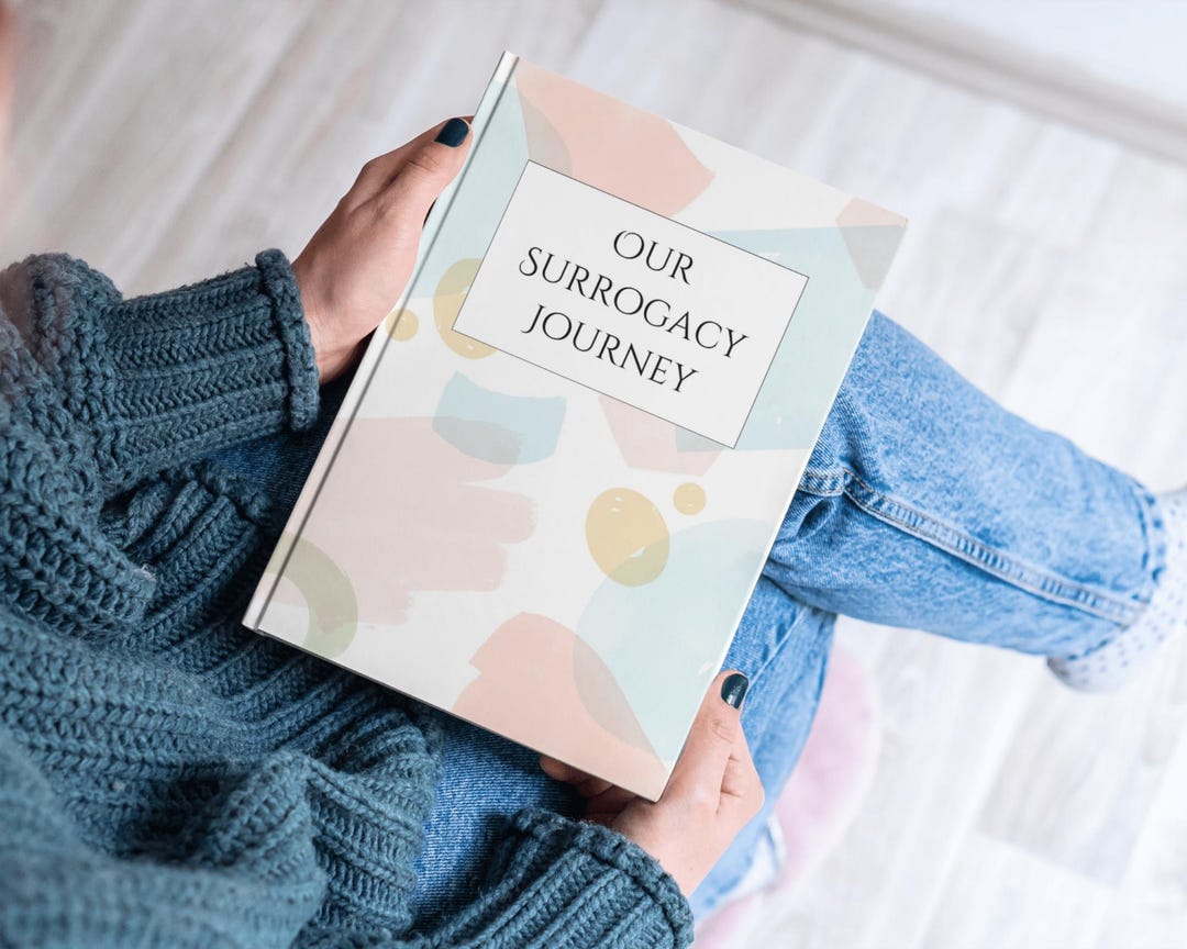 Our Surrogacy Journey Journal / Memory Book 56-76 Pages | Scrapbook ...