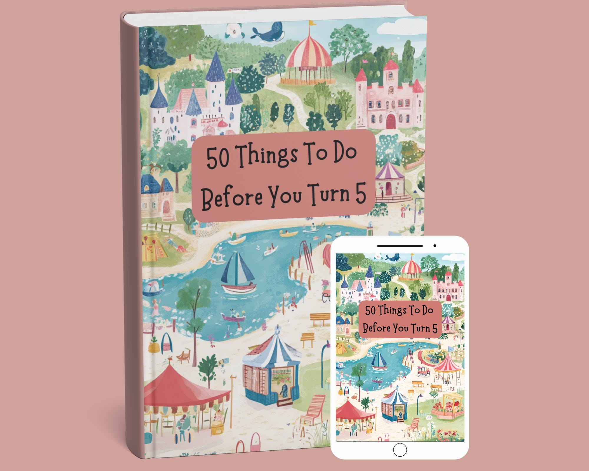 50 Things to Do Before You Turn 5 | Early Childhood Milestone Journal ...
