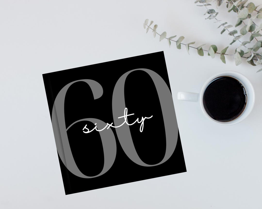 60 Before 60 Bucket List Notebook | Things to Do Before 60 | Milestone ...