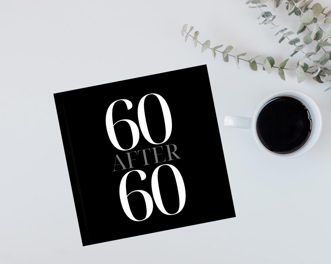 60th Birthday Adventure Journal | Bucket List Planner | 60 After 60 ...