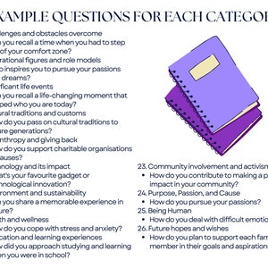 The Story of My Life: 500 Thought-provoking Interview Questions for ...