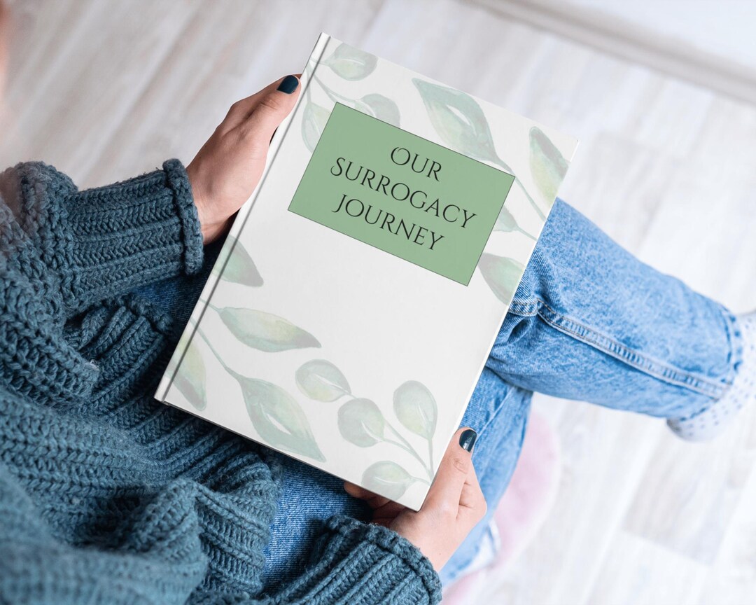 Our Surrogacy Journey Journal / Memory Book 56-76 Pages | Scrapbook ...