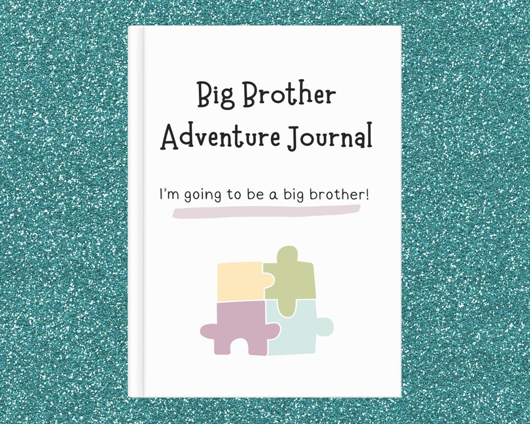 Big Brother Adventure Journal: New Sibling Guide & Workbook | Kids ...