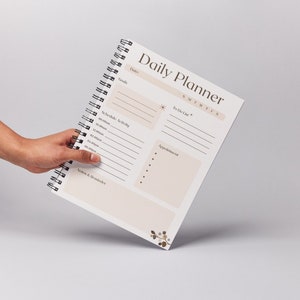 Printable Daily Planner, Printable Organizer, Planning Routine, Single ...