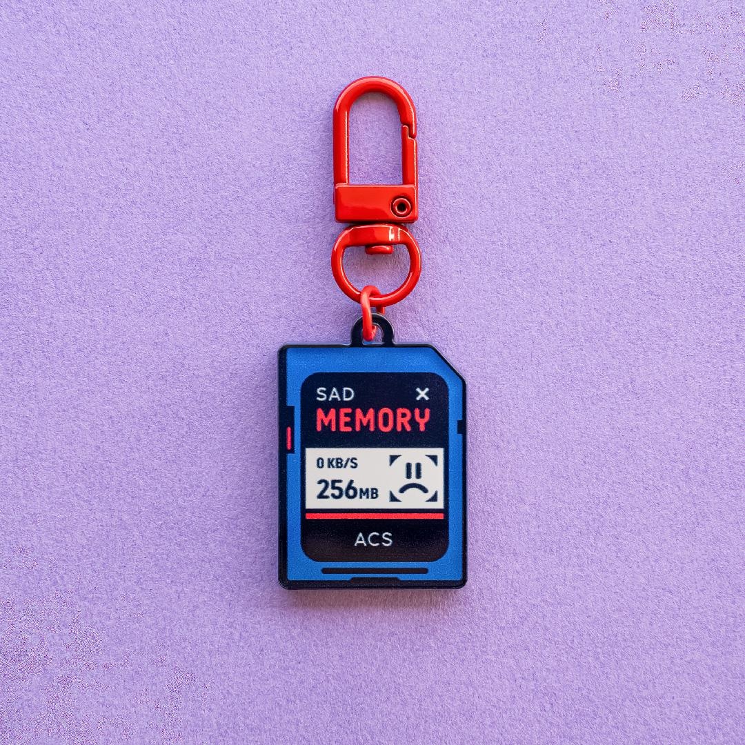 Sad Memory | Keychain - Etsy