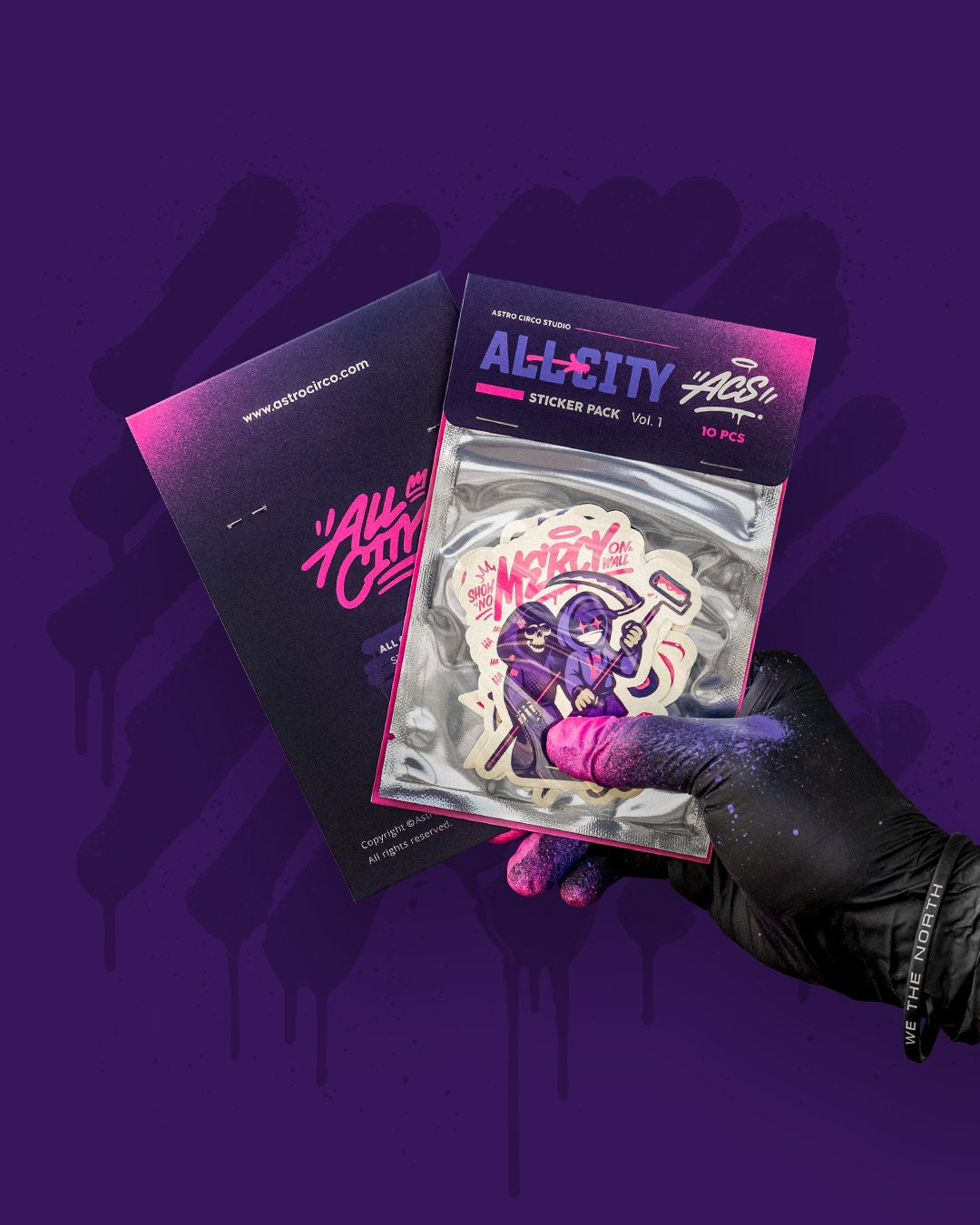 ALL-CITY Series | Sticker Pack Vol.1 | Cool Sticker | Vinyl Matte ...