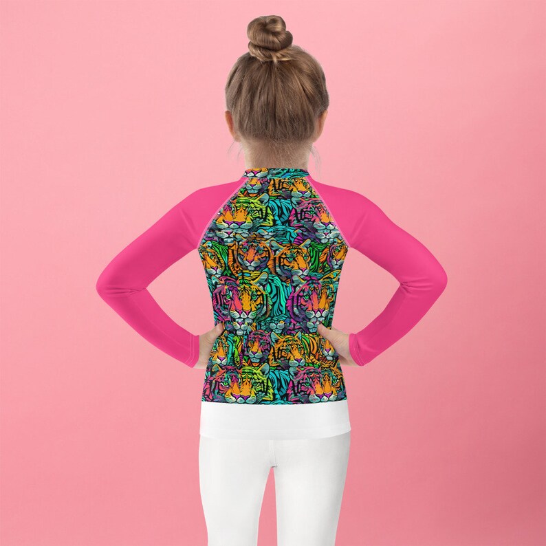 Tiger Fury: Kids Tiger Design Rash Guard! Tiger Children Rash Guard ...