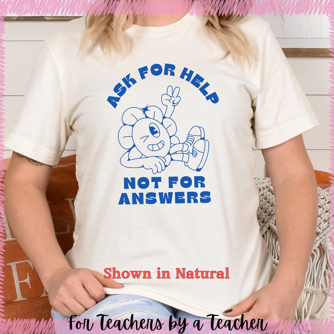 Funny Cartoon Teacher Tee: Retro Educator Gift - Etsy
