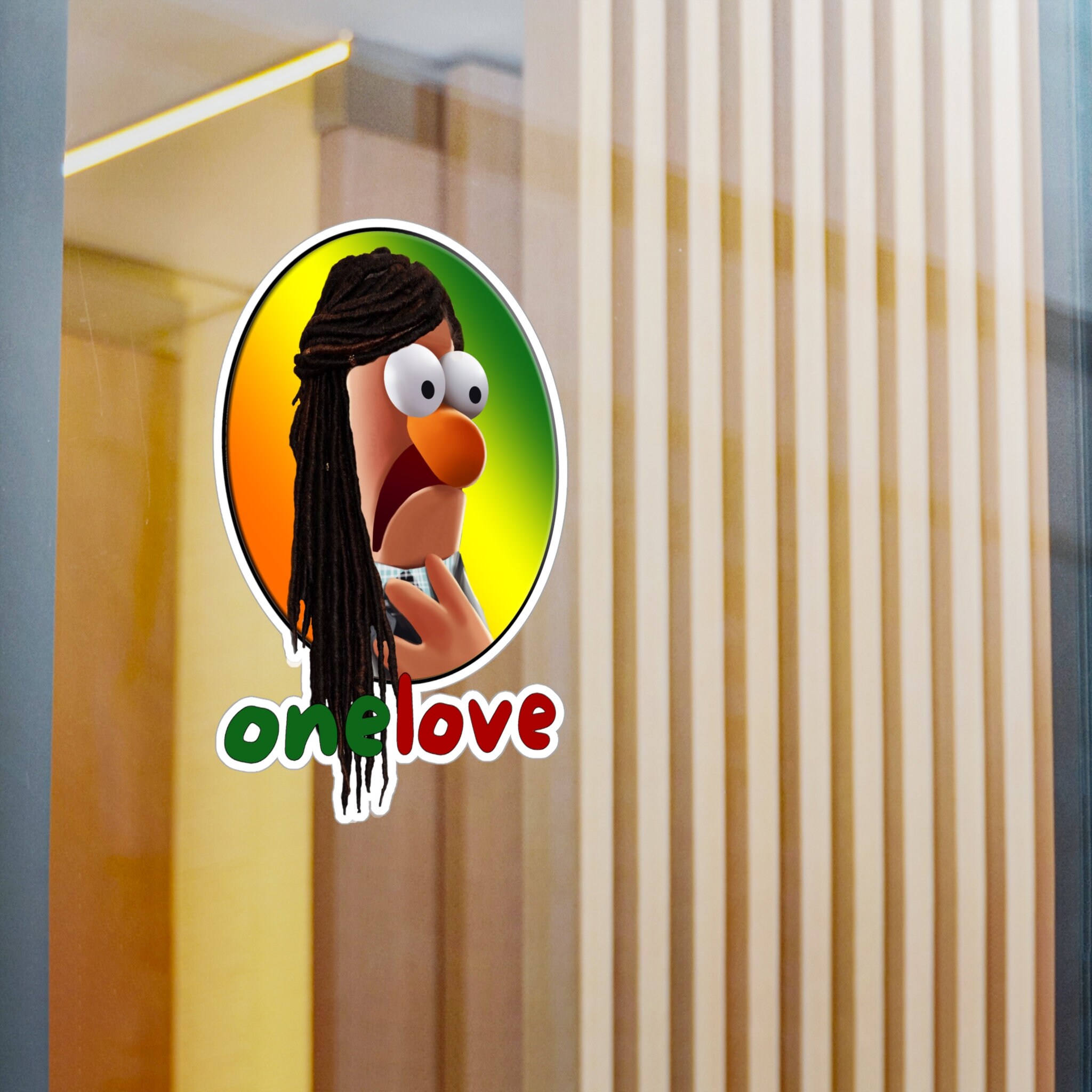 Funny Sticker With Beaker, Gen Z Vinyl Decal for Funny, Ironic Unhinged ...