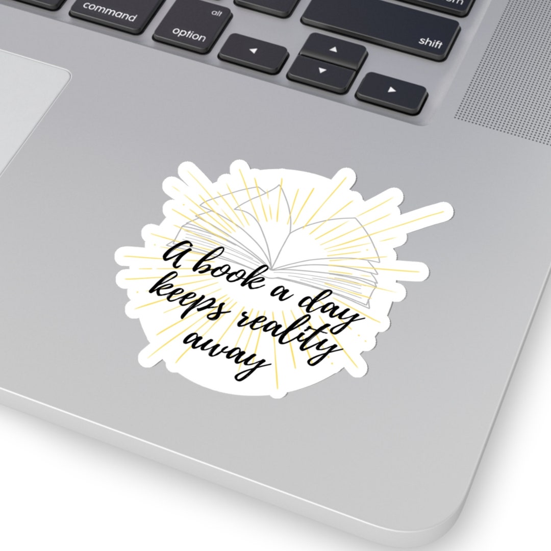 Book Lover Sticker for Readers and Book Fans, Book Lover Decals, Gift ...