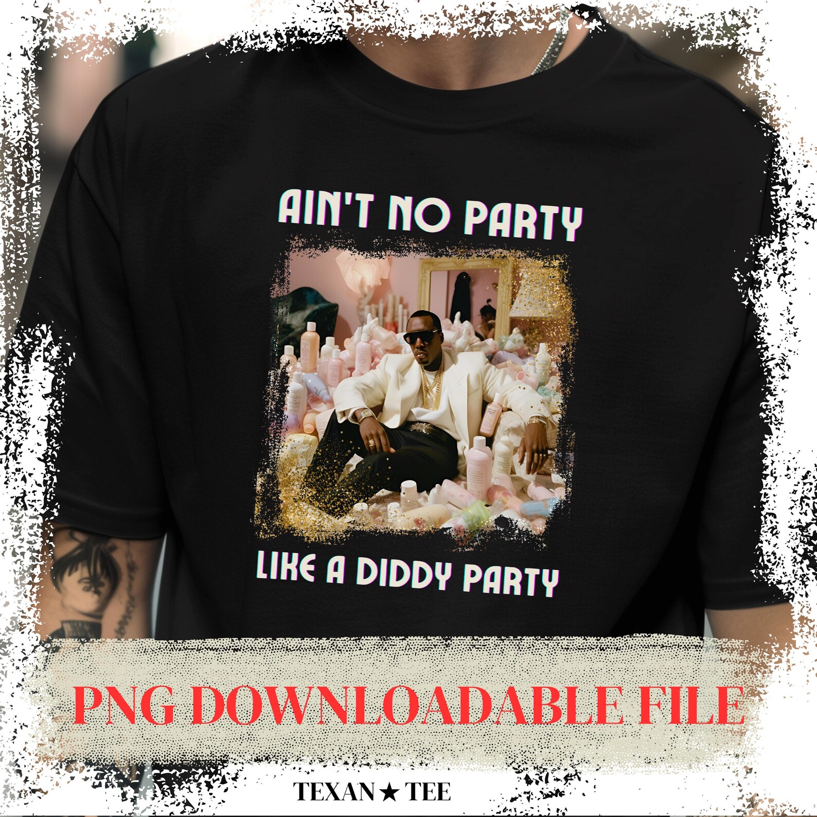 Aint No Party Like a Diddy Party PNG Digital File for Personal Use ...