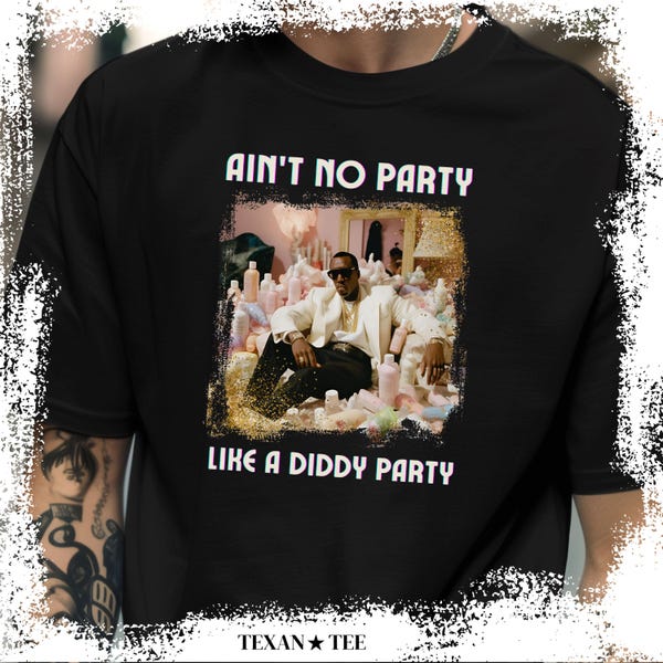 Funny P Diddy Shirt Etsy