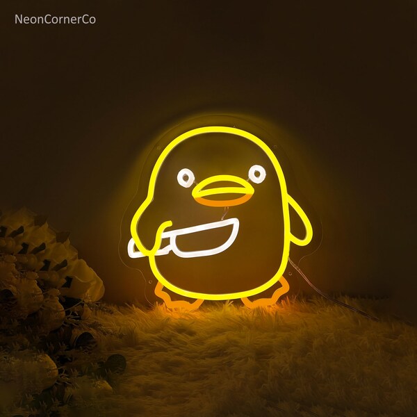Duck Neon Sign - Etsy