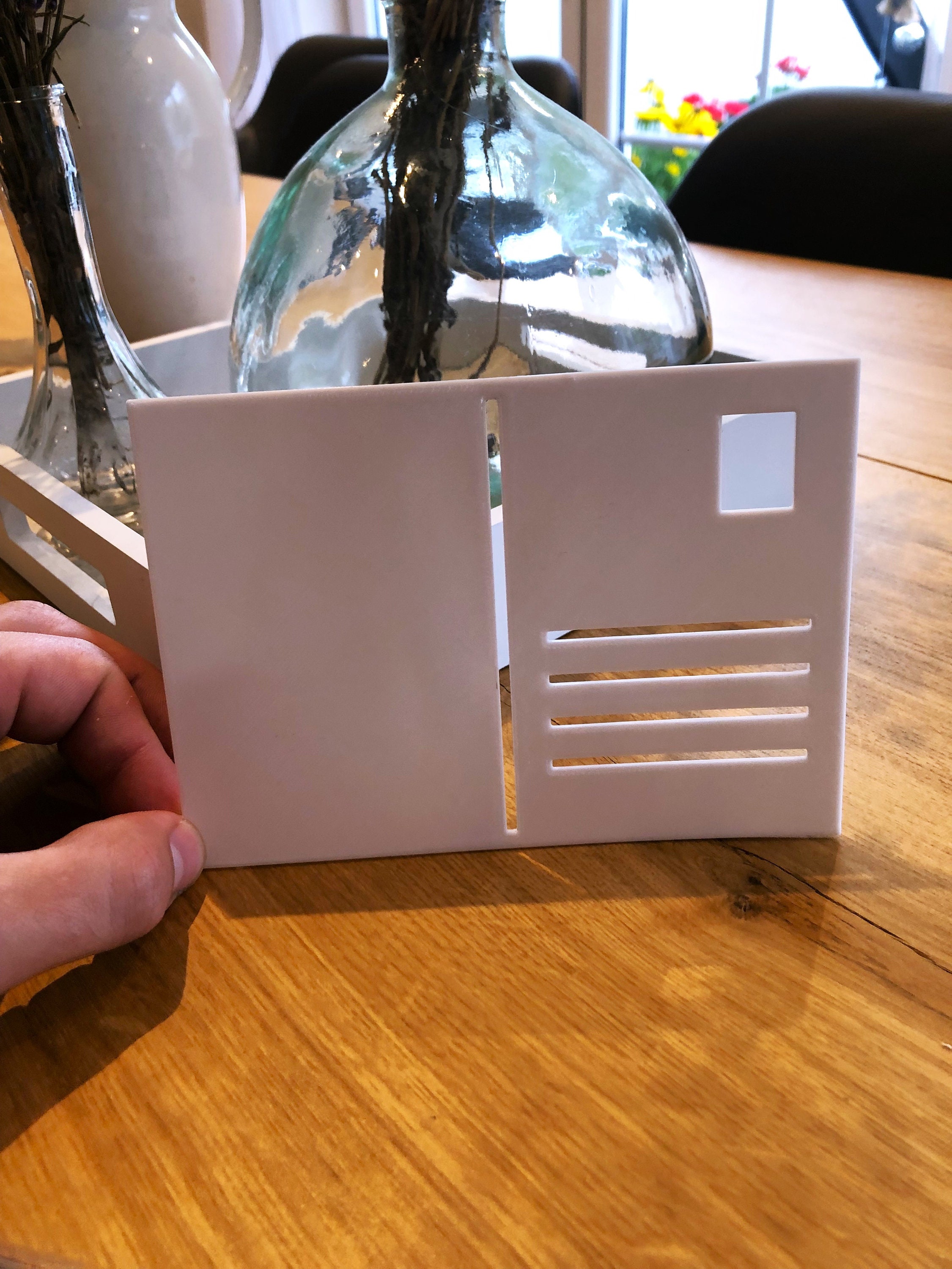 Stencil for Postcards, DIN A6 - Etsy