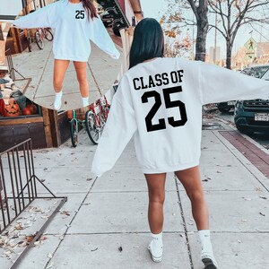 Class of 2025 Sweatshirt for Senior 2025 Graduate, Class of 2025 Crew ...