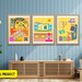 Retro Arcade Game Room Decor Printable Wall Art - Etsy