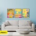 Retro Arcade Game Room Decor Printable Wall Art - Etsy