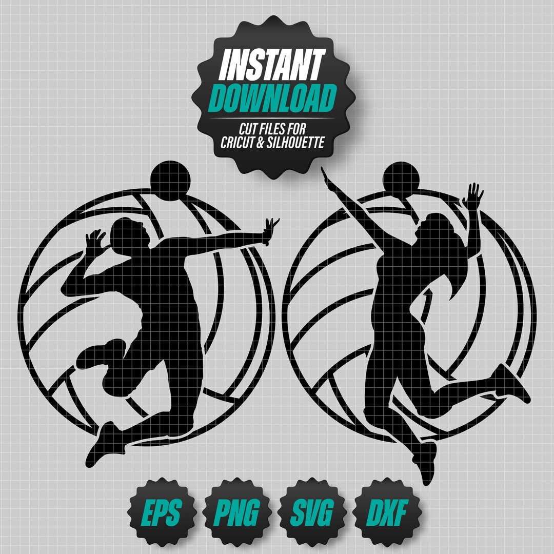 Volleyball Svg, Volleyball Player, Volleyball Png, Volleyball Cricut ...