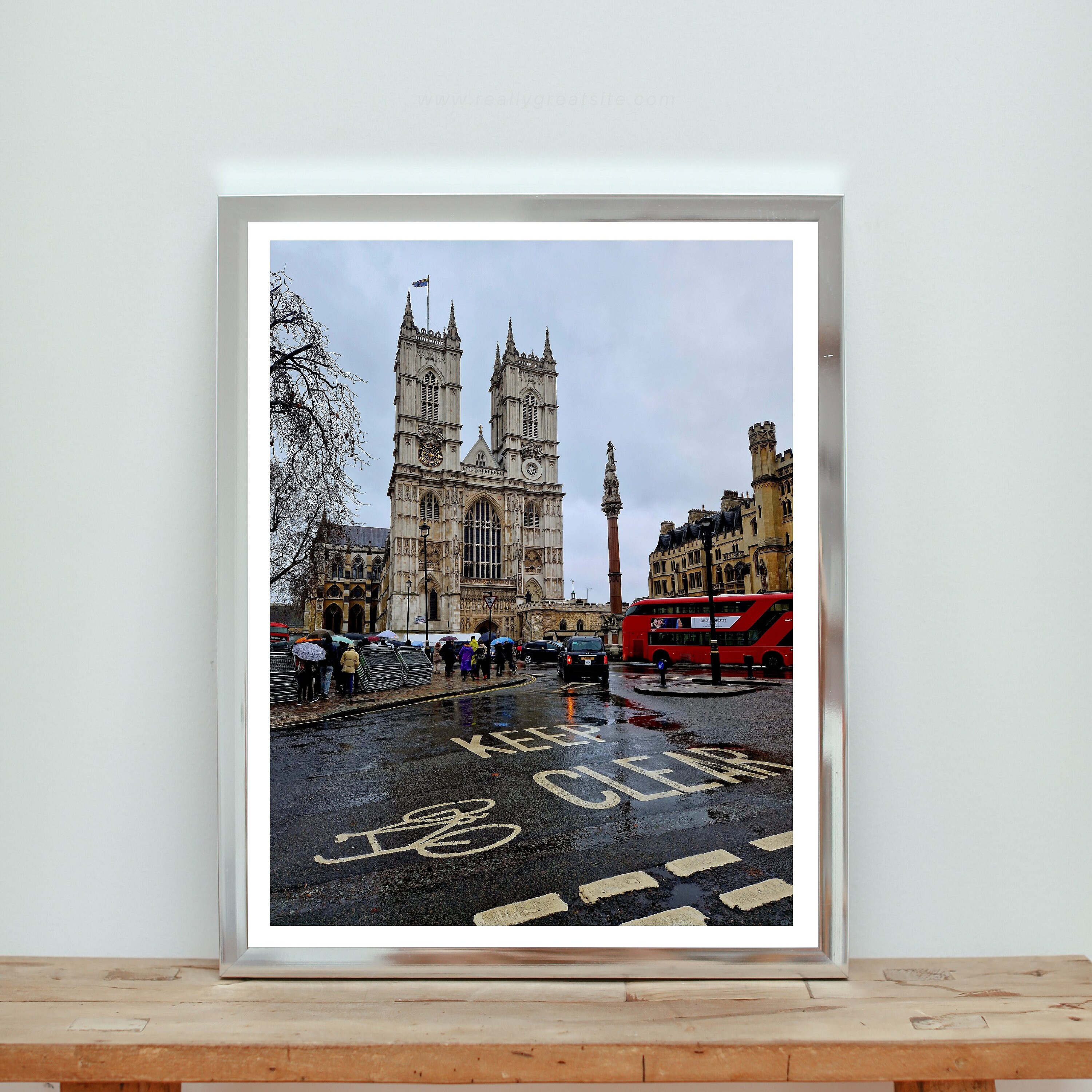 Westminster Abbey Poster | London Poster | Reizen | Wand Decor | Wall ...