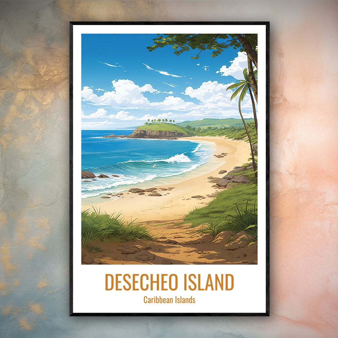 Desecheo Island Travel Print Poster Desecheo Island Gift - Etsy