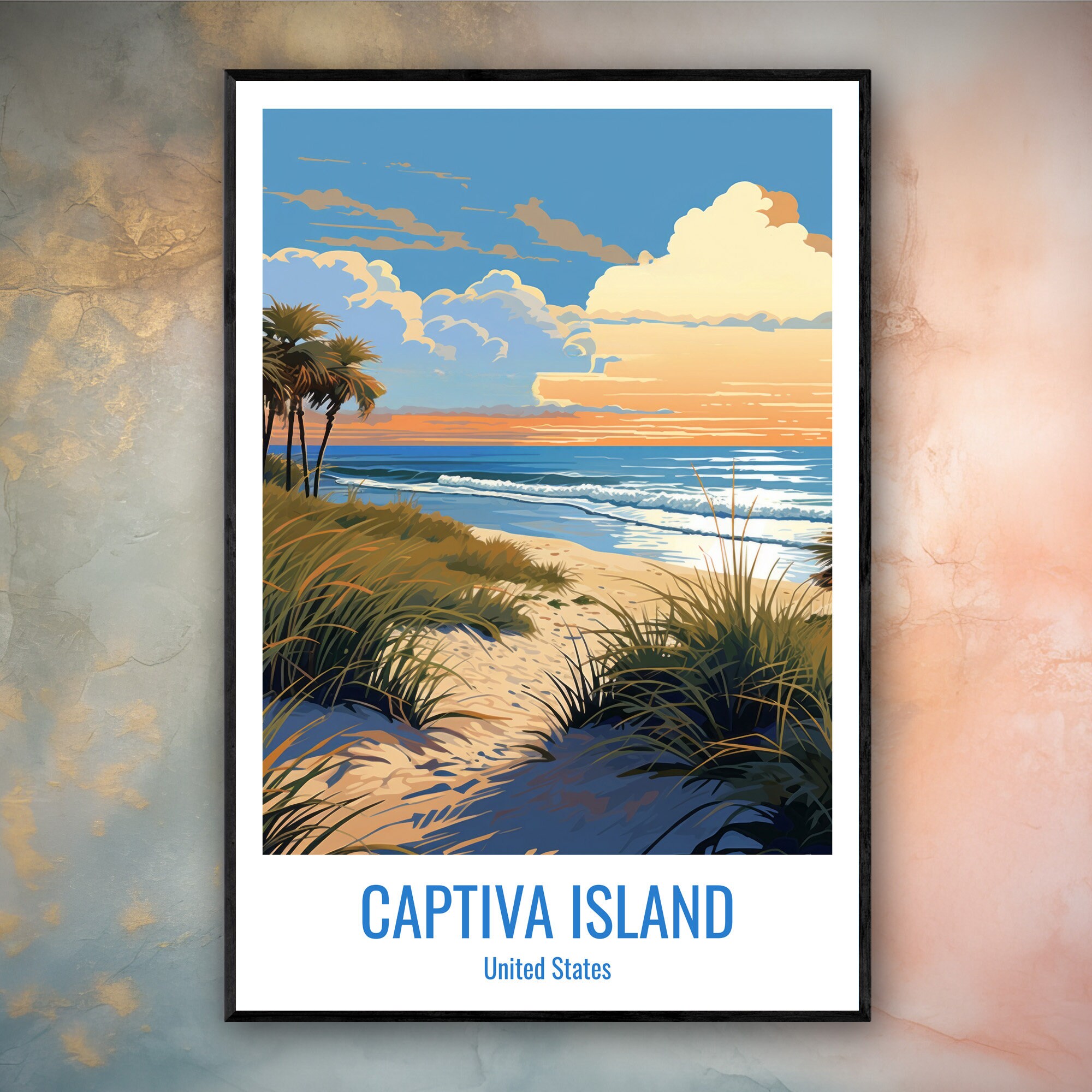 Captiva Island Florida Poster | Captiva Island Wall Art | Captiva ...