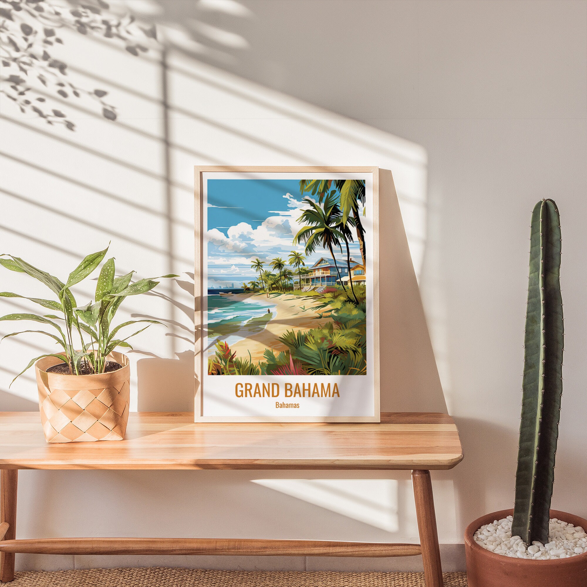 Grand Bahama Poster Grand Bahama Wall Art Grand Bahama Home - Etsy
