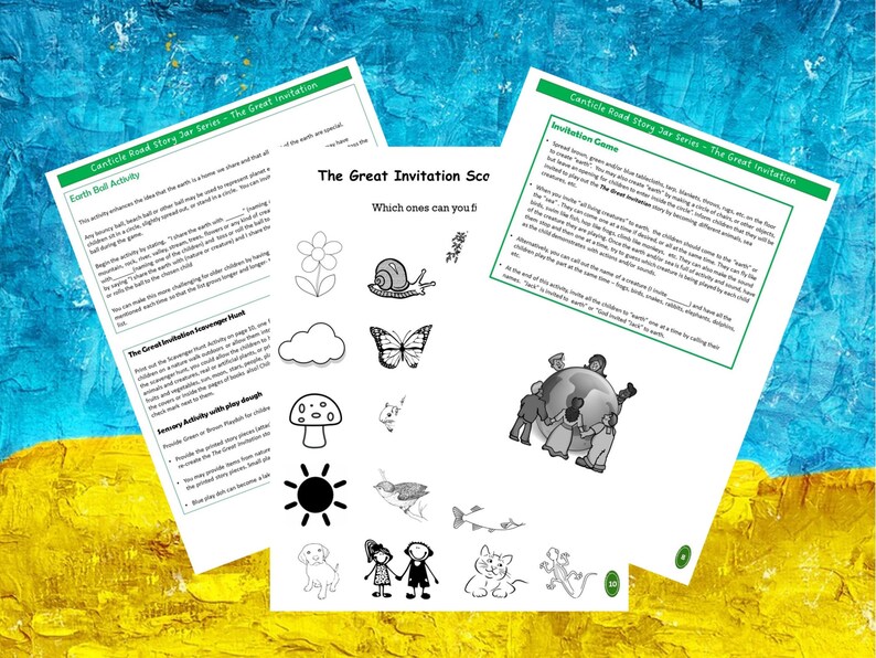 The Creation Story Lesson and Activities - Etsy