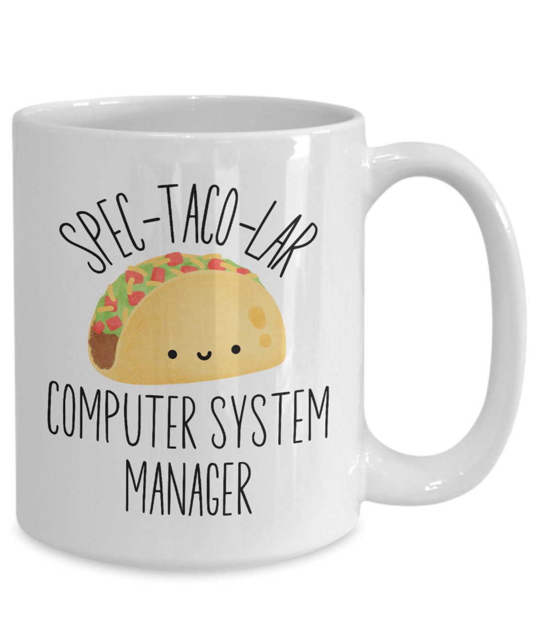 Computer System Manager Gift, Computer System Manager Mug, Gift for ...