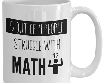 Funny Math Mug, Math Teacher Mug, Teacher Gift, Sometimes I Go off on a ...