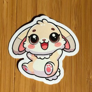 Happy Bunny Sticker Set - Adorable Set of Three, Sold Individually Too ...