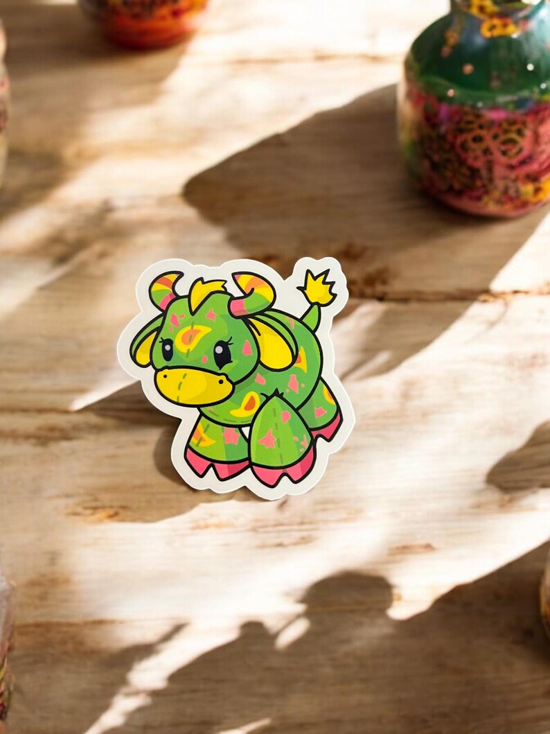 Adorable Neopets Sticker Pack - Set of 4 Plushies: Disco Kau, Spotted ...