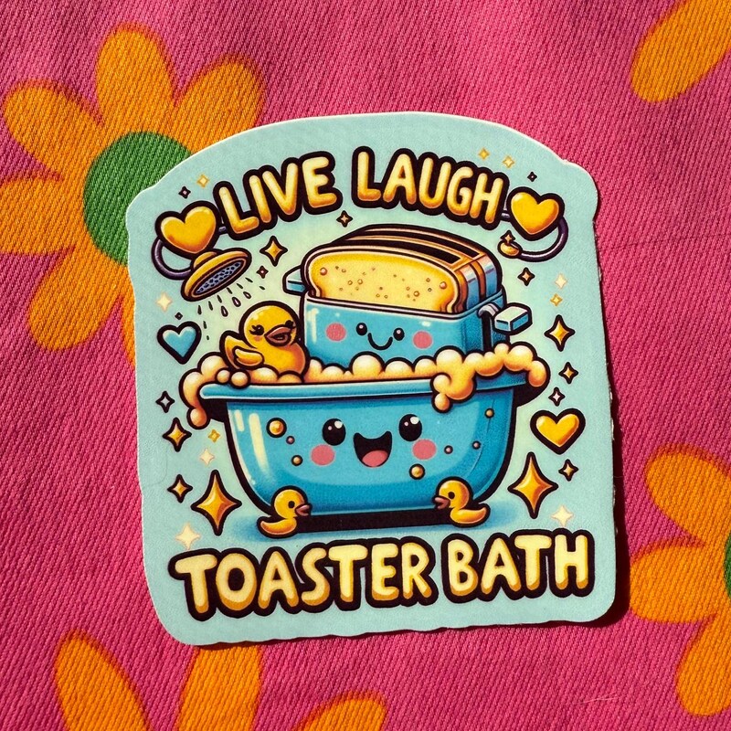 Live Laugh Toaster Bath - Etsy