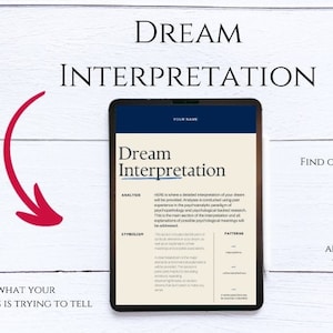 Personalized Dream Interpretation: Psychology-backed Analysis | PDF ...