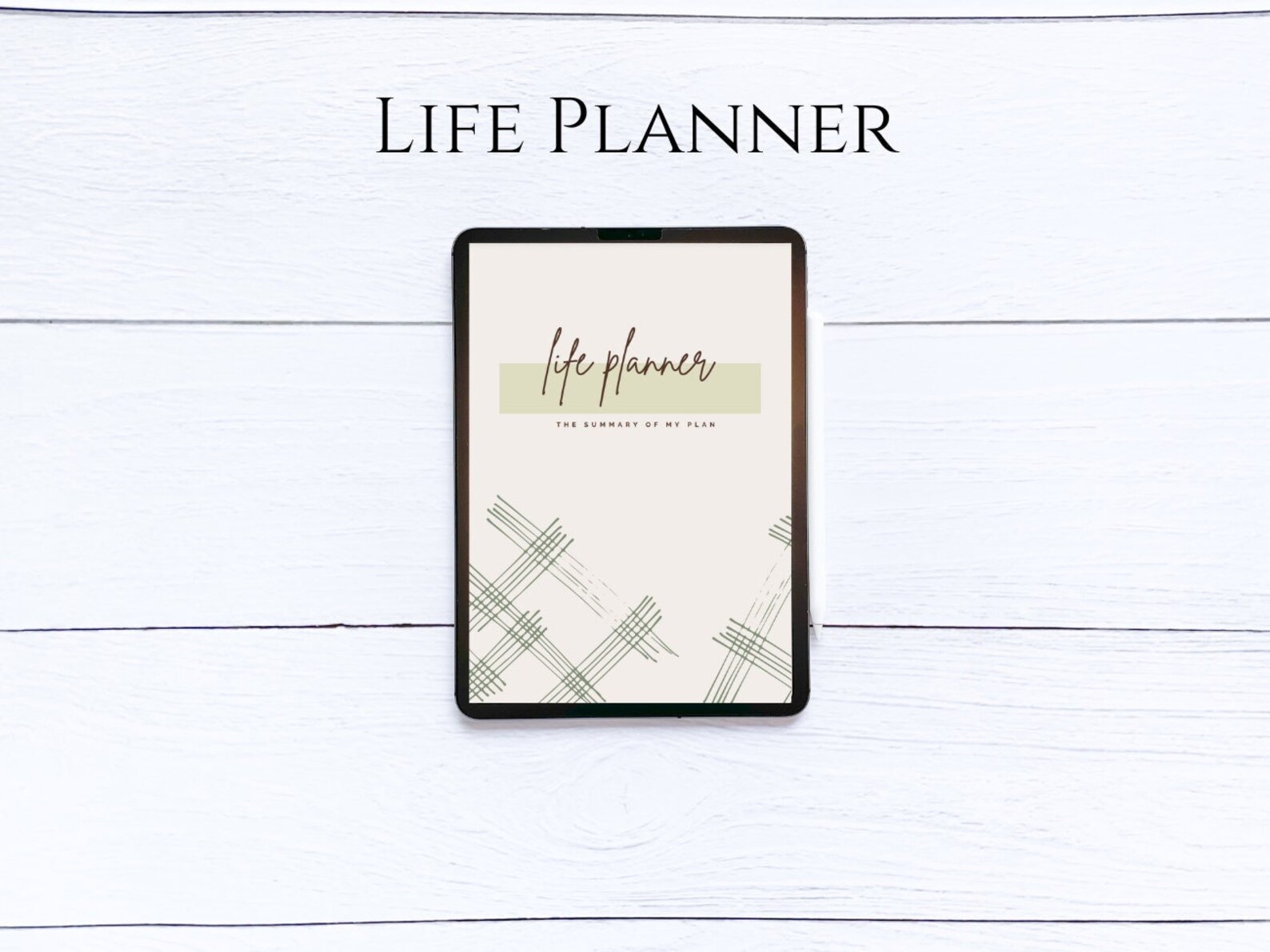 Life Planner | Printable Planner, Digital Planner, Goal Setting, Vision ...