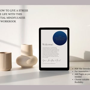 Self Care Workbook | Digital Workbook | Stress Relief | iPad Planner ...