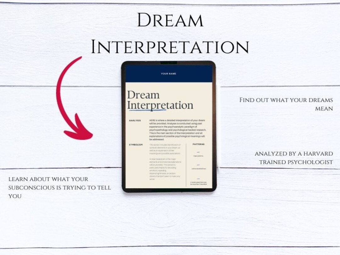 Personalized Dream Interpretation: Psychology-backed Analysis | PDF ...