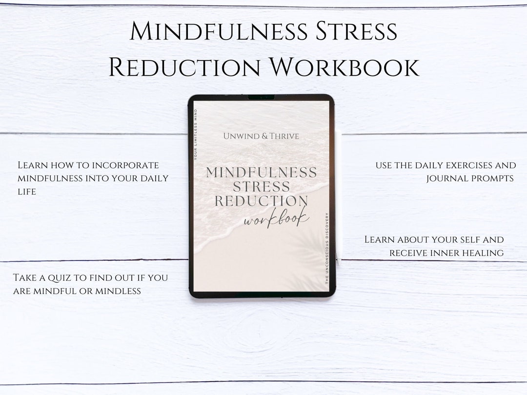 Self Care Workbook | Digital Workbook | Stress Relief | iPad Planner ...
