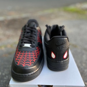 Custom Spider Web Air Force 1 Sneakers, Multi-color Optional - Etsy