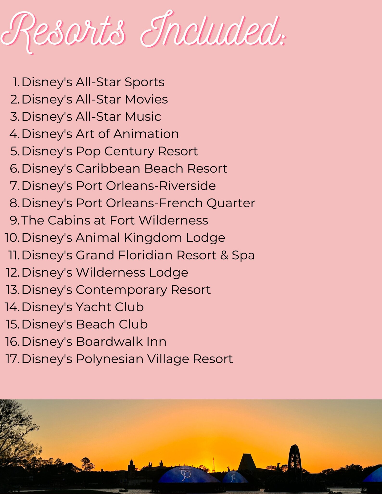 WDW Resort Guides - Etsy