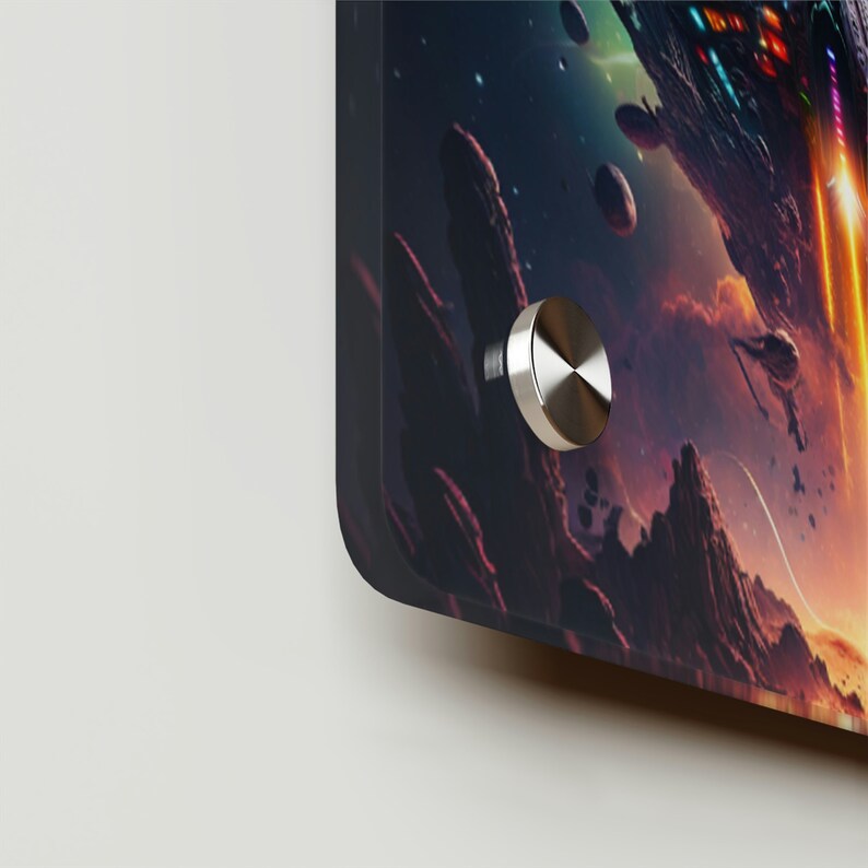 Alien Spaceship Acrylic Wall Art Panels - Etsy