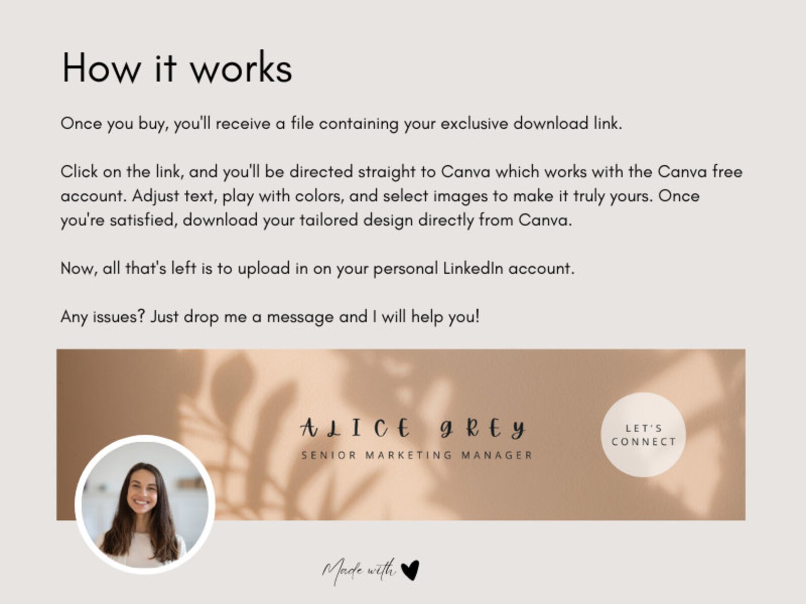 Linkedin Banner Professional / Ready to Download / Canva Template - Etsy