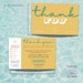 Bright Thank You Card Template, Editable Thank You Insert for Poshmark ...