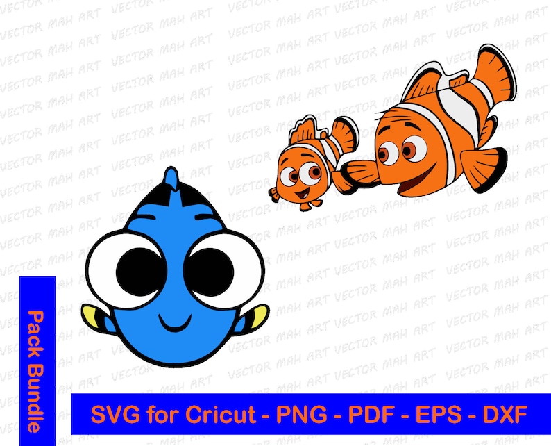 Finding-Nemo Svg Bundle, Finding-Nemo Png, Finding-Nemo Cricut ...