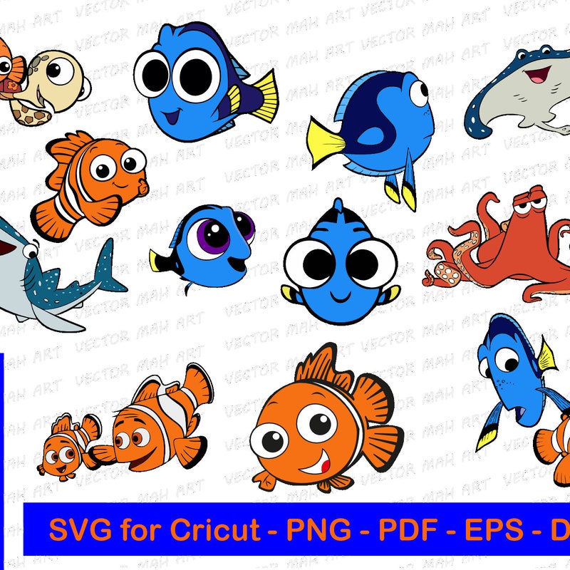 Nemo Svg - Etsy