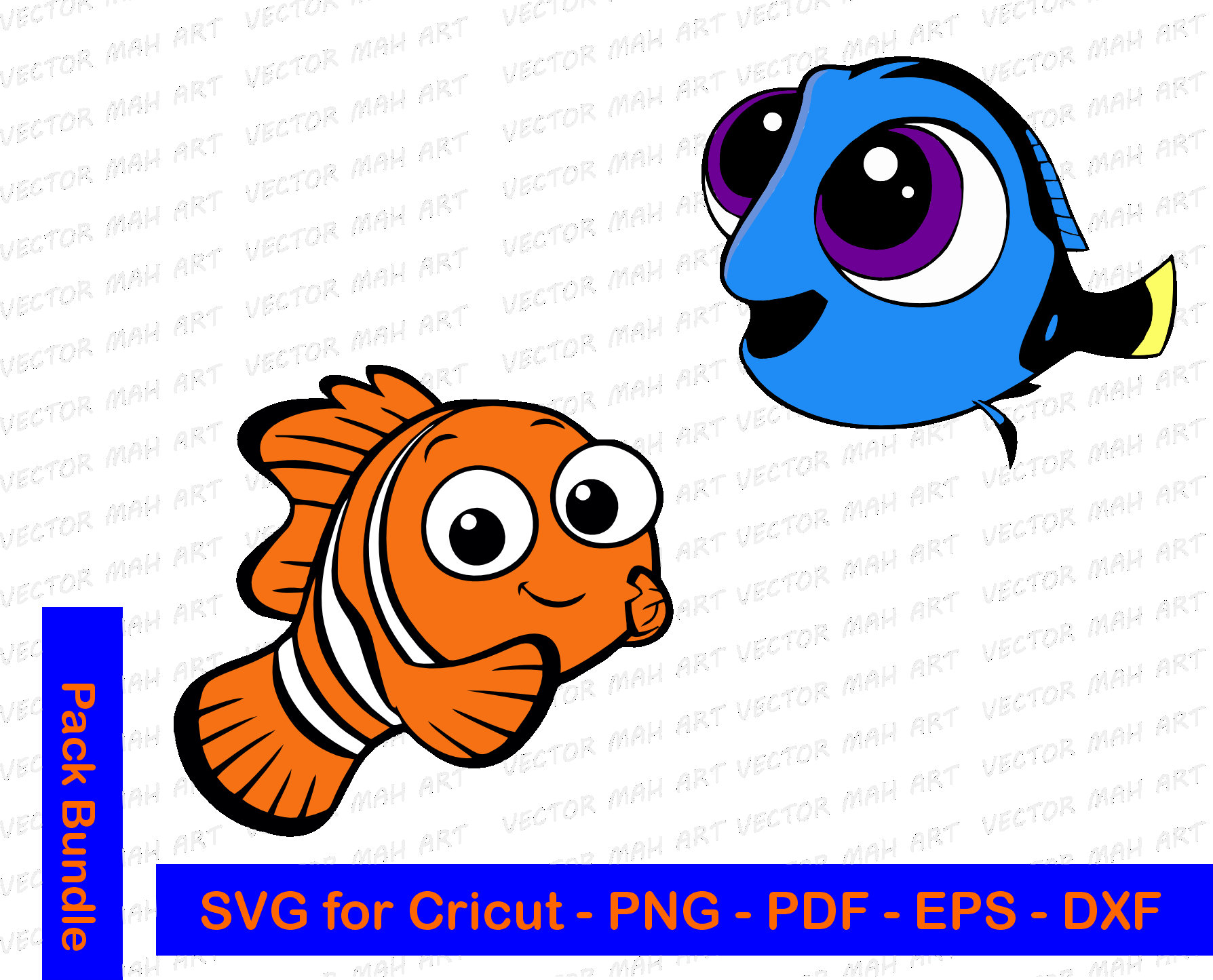 Finding-nemo Svg Bundle, Finding-nemo Png, Finding-nemo Cricut ...