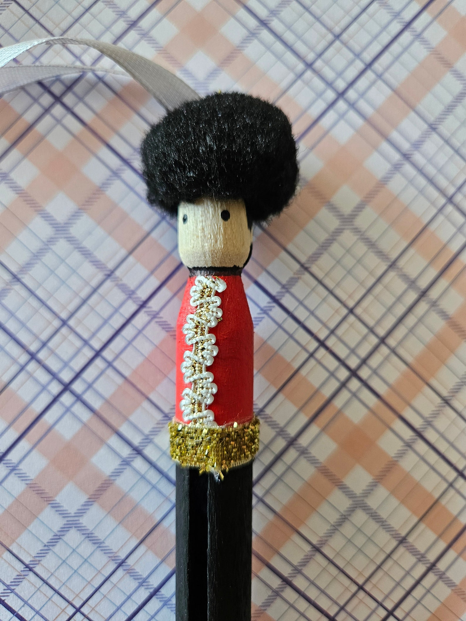 Toy Soldier Clothespin Doll to Hang in Your Christmas Tree or ...