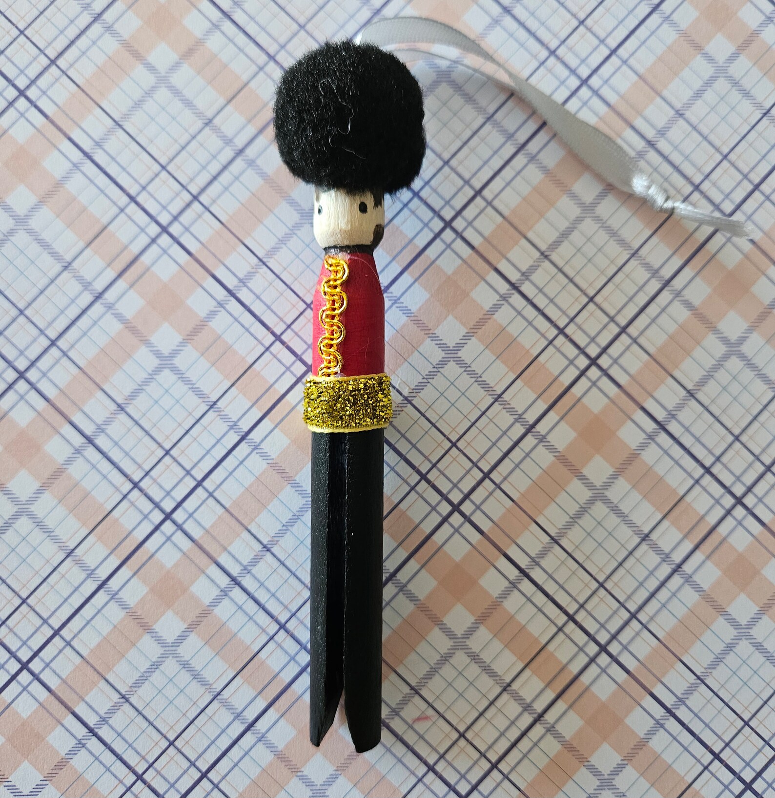 Toy Soldier Clothespin Doll to Hang in Your Christmas Tree or ...