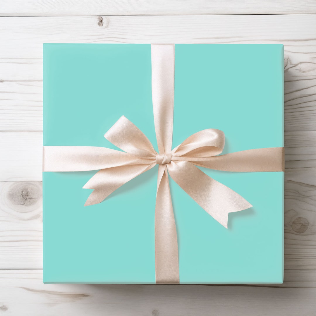 Wrapping Paper, Tiffany Blue Gift Wrap, Gift Wrap for Wedding,gift Wrap ...